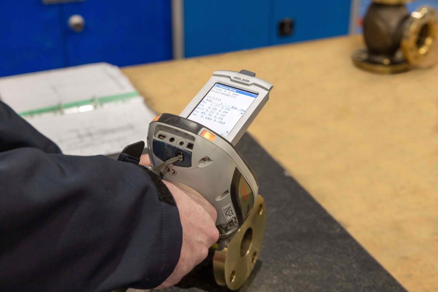 Farm Arm Inspections, PMI & Dye Penetrant Tests - verifies quality