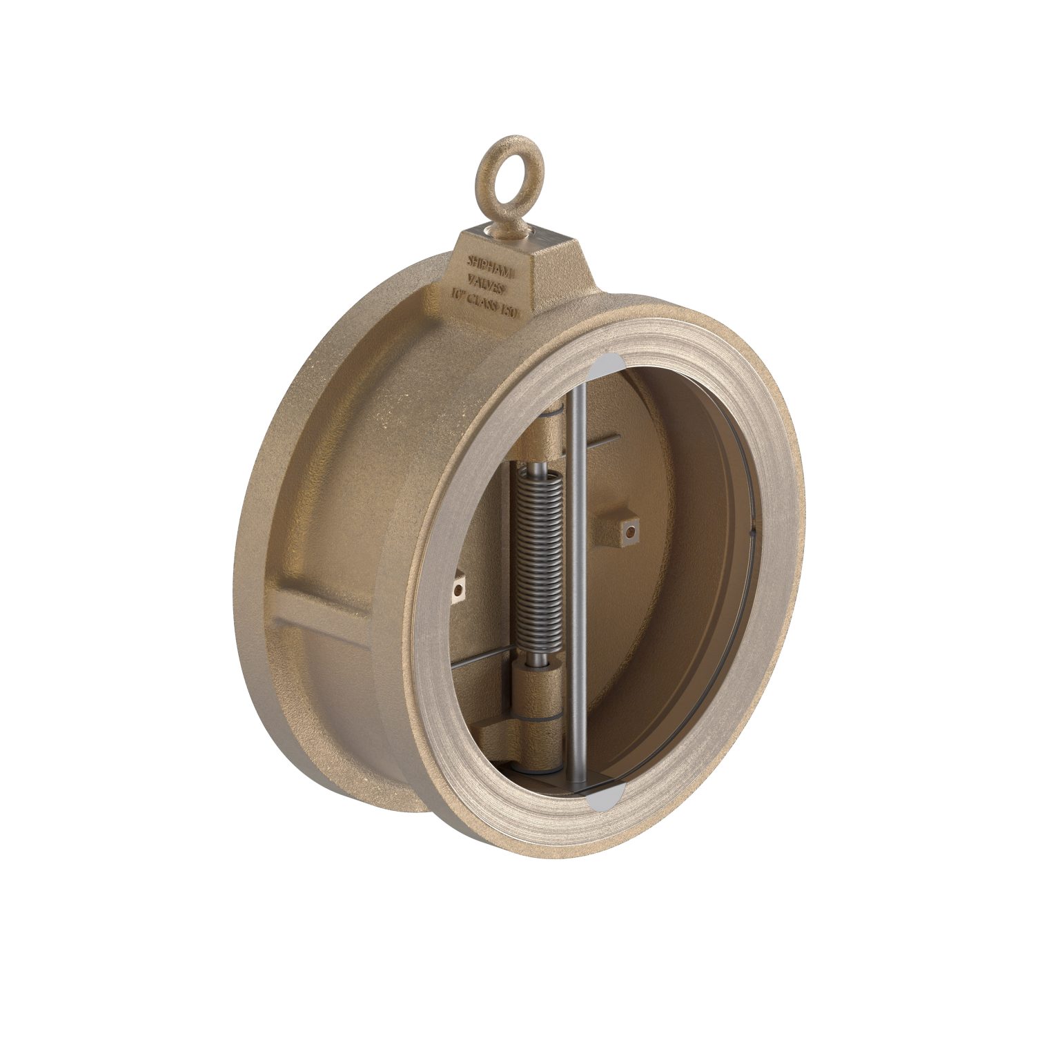 Dual Plate Check Valves - wafer, lugged and double-flanged bodies