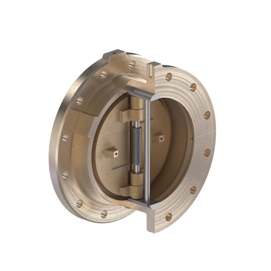 Dual Plate Check Valve with double-flanged body style - WC03