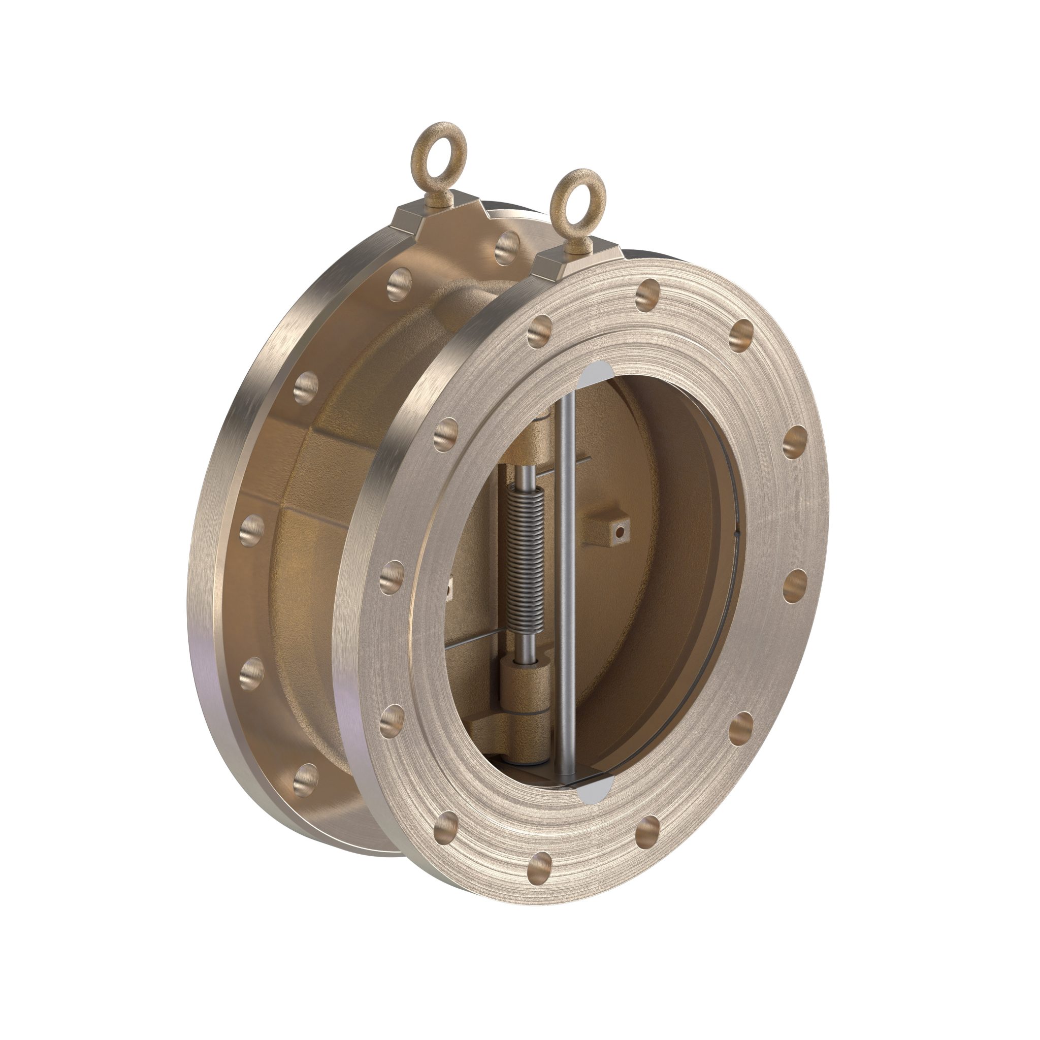 Dual Plate Check Valve with double-flanged body style - WC03