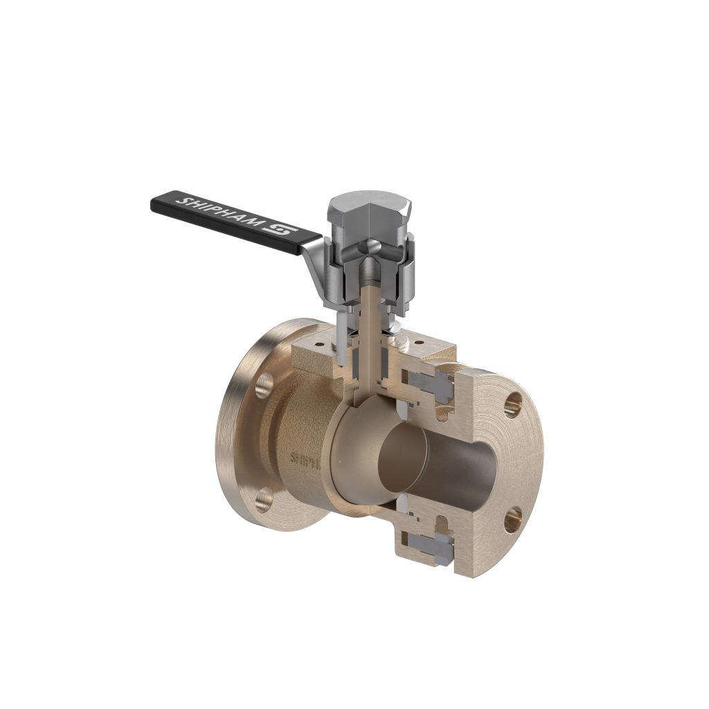 Floating Ball Valve Two-Piece Full Bore body style - BA02