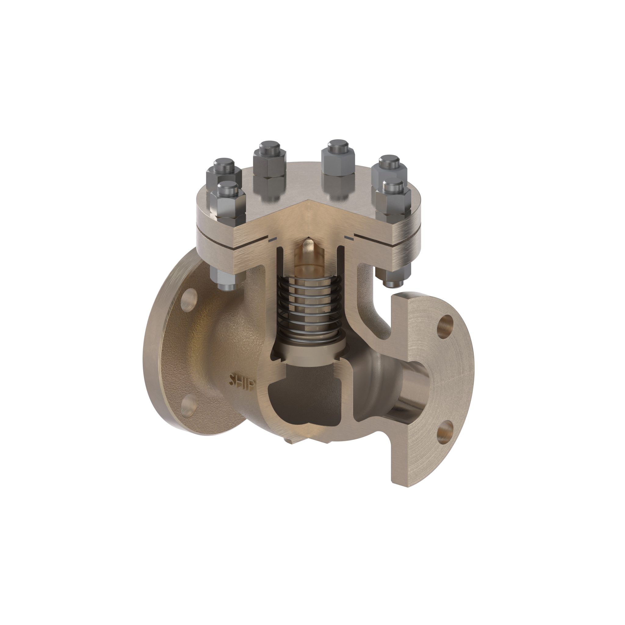 Lift Check Valve with bolted bonnet body style - LC04