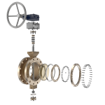 Shipham Valves Triple-Offset Butterfly Valve Range | We manufacture TOBV's
