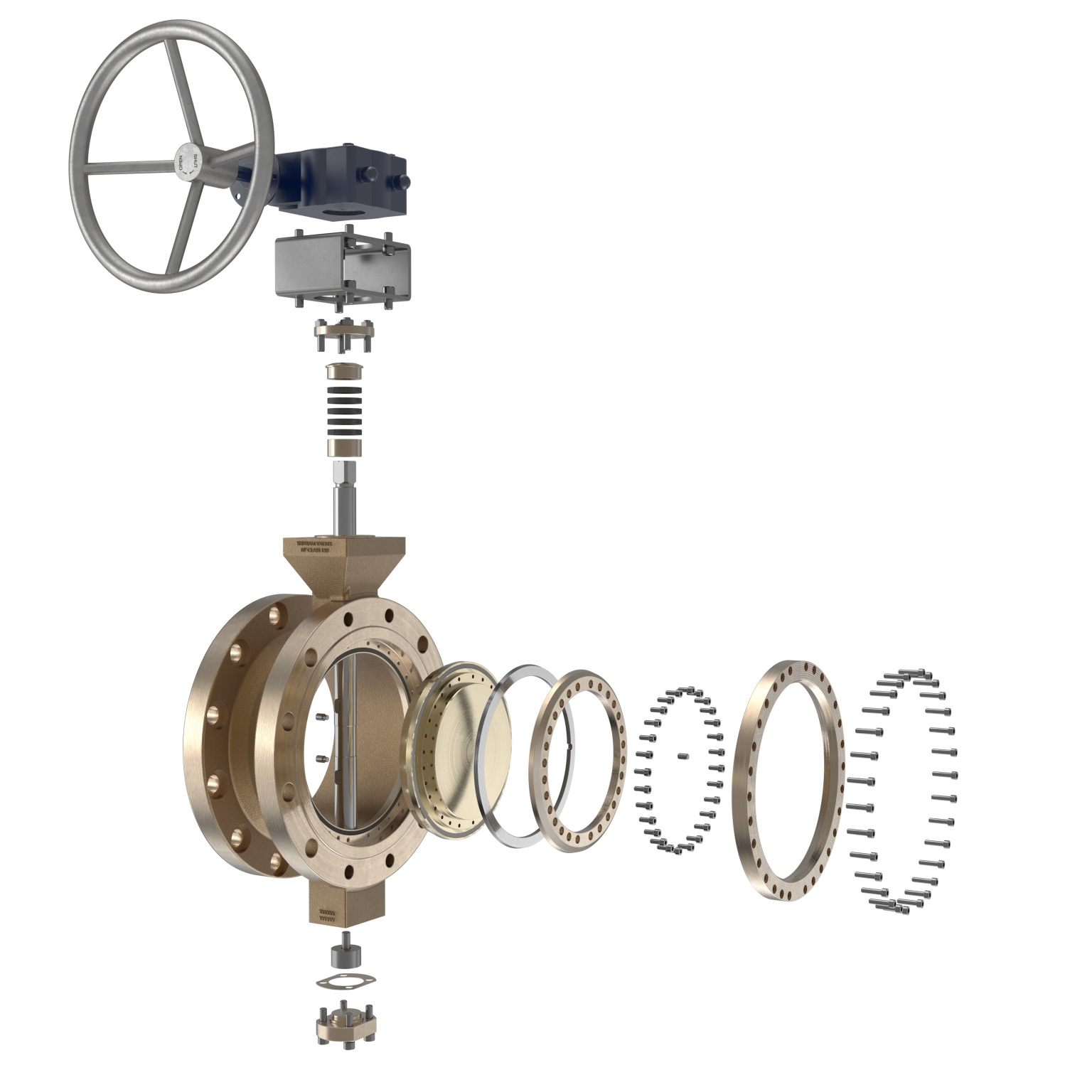 Shipham Valves Triple-Offset Butterfly Valve Range | We manufacture TOBV's